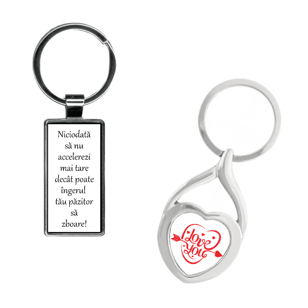 Brelocuri - UniquePrint Brelocuri personalizate la comanda